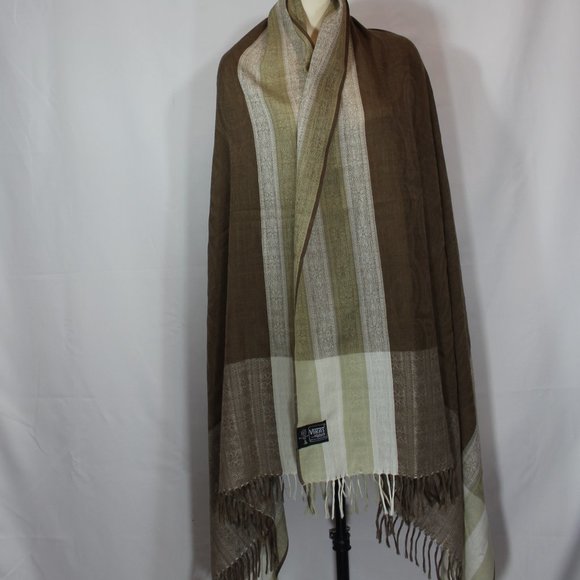 Vikas | Accessories | Vikas Shawls Boho New Australian Wool Triple ...